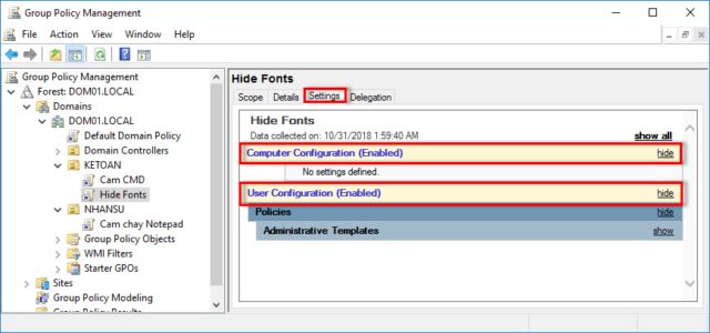 Lab Windows Server 2022 - Module 3 Triển Khai và Quản Lý Group Policy
